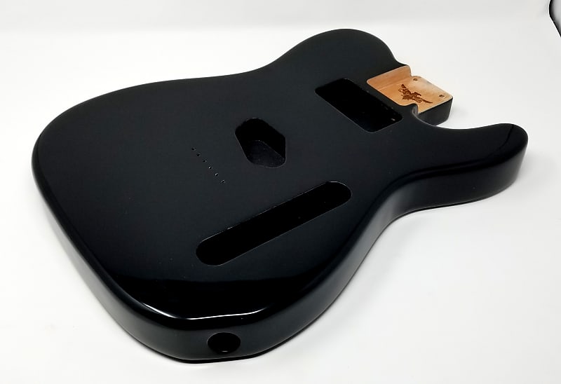 Carparelli T-Style HS Body Alder Black | Reverb Canada