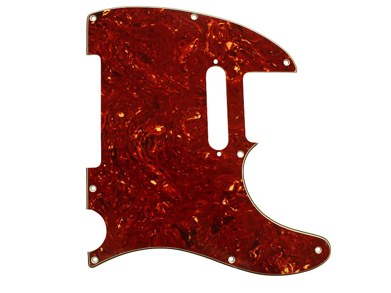 Telecaster pickguards - Red tortoise | Reverb UK