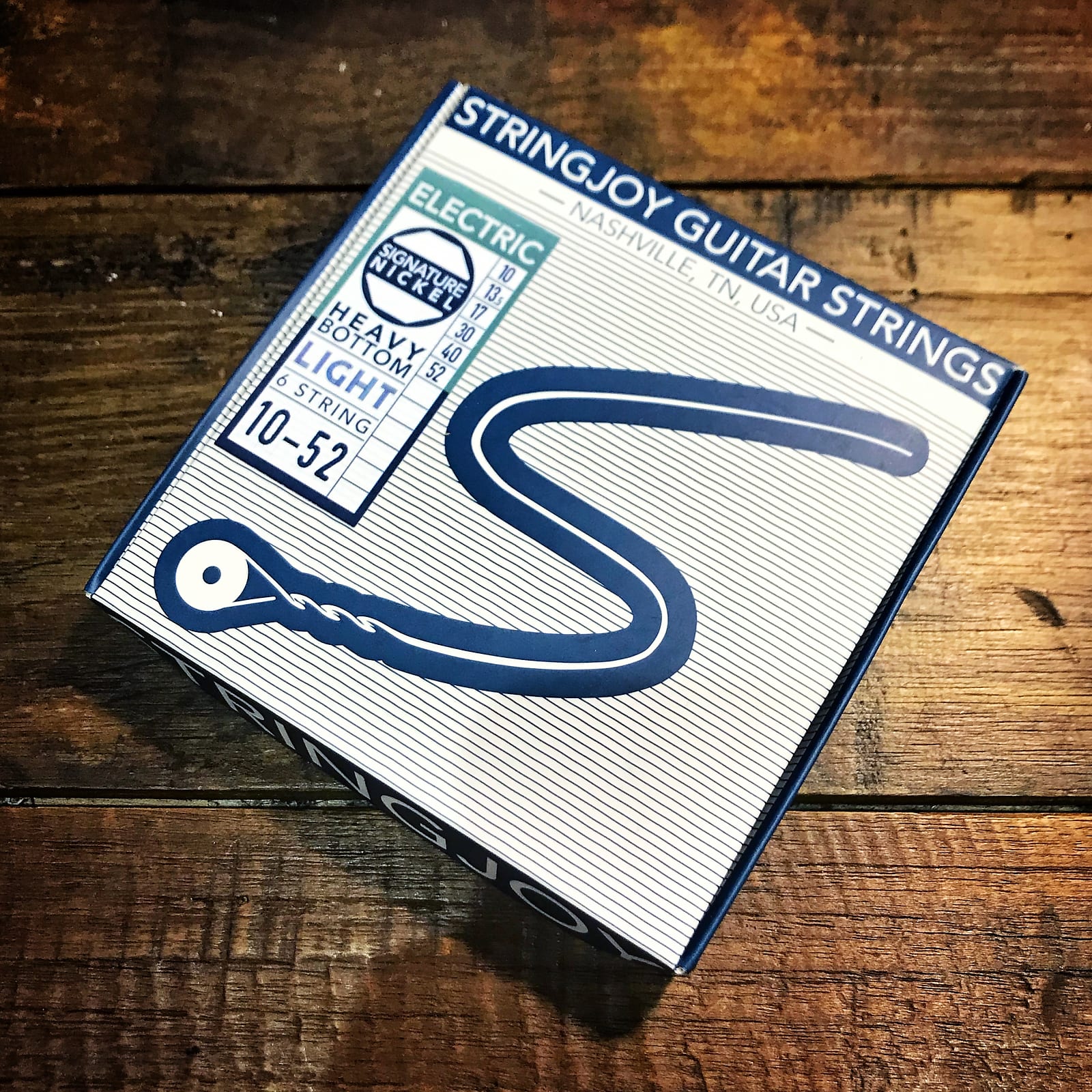 Stringjoy Signatures Nickel Electric Guitar Strings - Heavy | Reverb