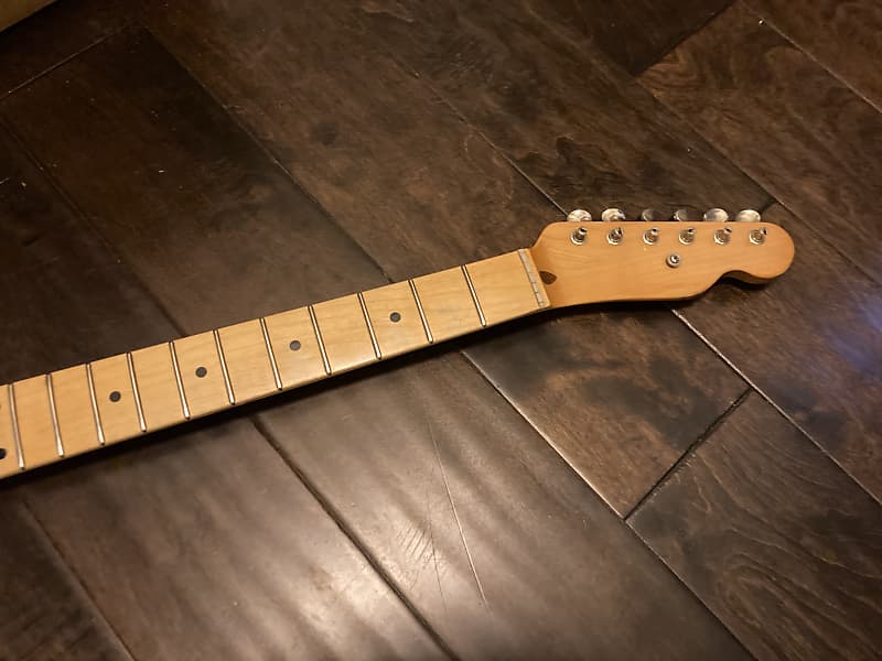 Rebel Relic Maple Telecaster Neck | Reverb