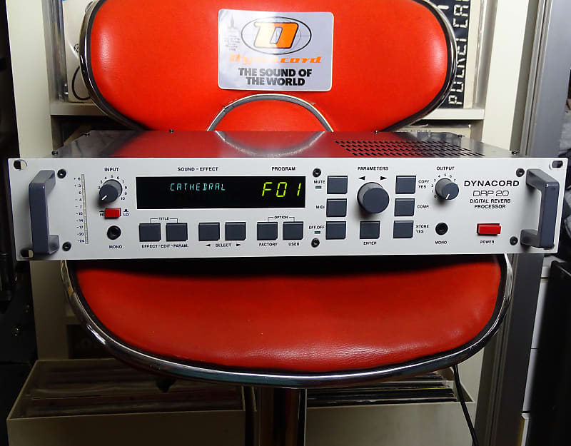 Dynacord DRP 20 Digital Reverb Processor Vintage FX | Reverb UK