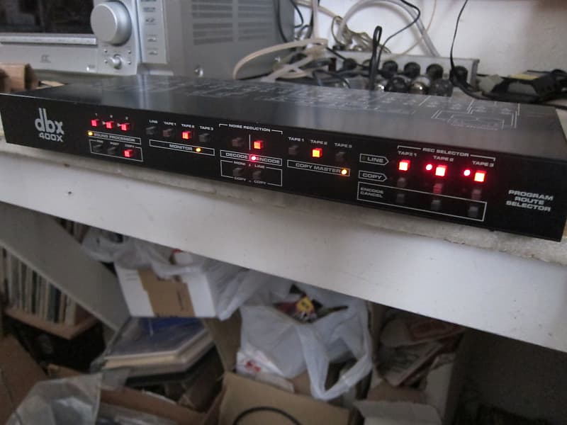 DBX Model 400X Program Route Selector, Tape Switcher, Back | Reverb UK