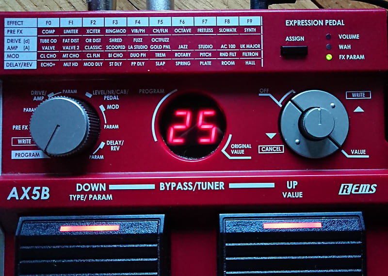 Korg AX5B Bass effects processor 2005-2010 | Reverb