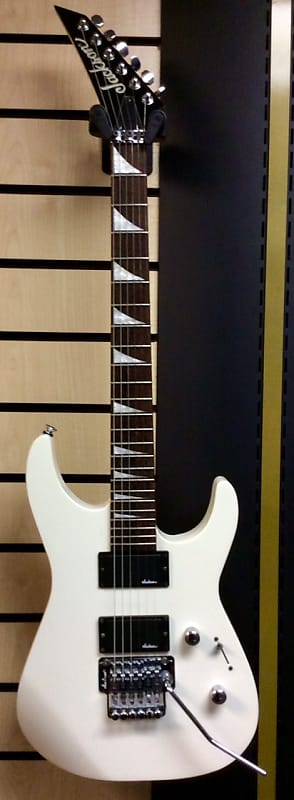 Jackson JS32R Dinky with Floyd Rose Snow White | Reverb