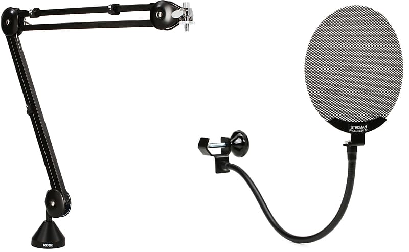 Rode PSA1 Desk-mounted Broadcast Microphone Boom Arm Bundle | Reverb