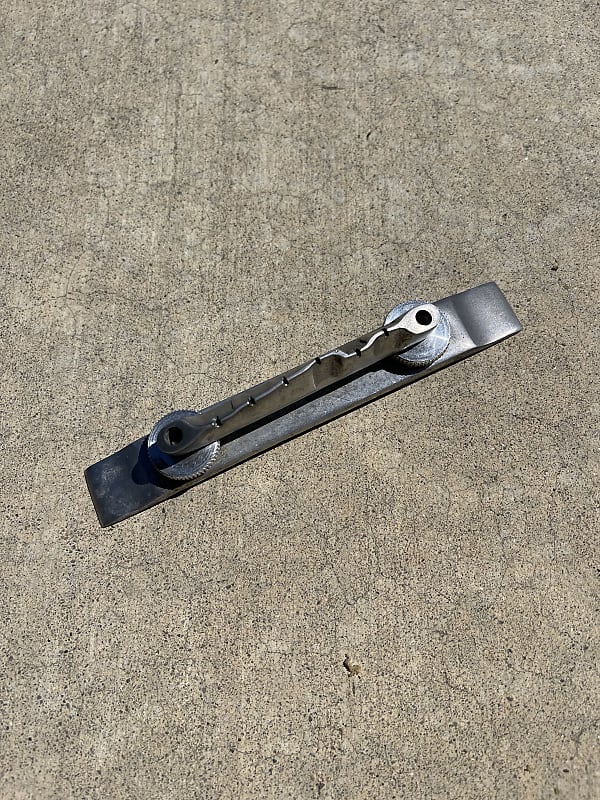 Bigsby Archtop Bridge 1950s-60s - Aluminum | Reverb