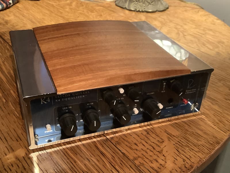 Taylor K4 Half Rack Preamp EQ 2002 - Stainless / Wood | Reverb