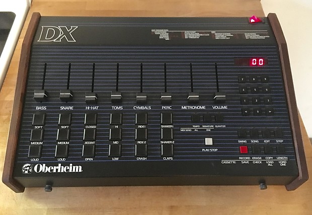 Oberheim DX Drum Machine With Midi and loads of extra Sound | Reverb