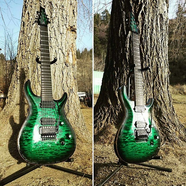 Kiesel Carvin CT7 Koa | Reverb