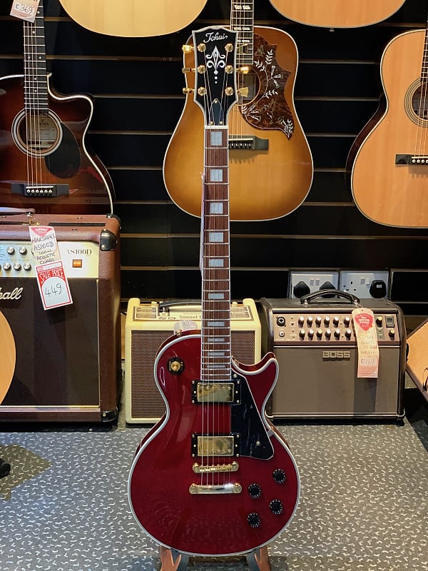 Tokai Love Rock UALC62-WR Custom Electric Guitar in Wine Red | Reverb