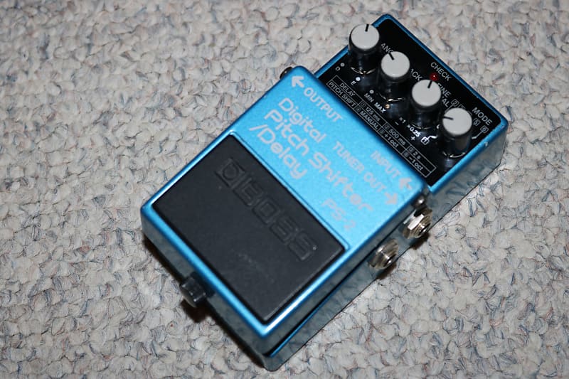Vintage 1987 Made in Japan Boss Digital Pitch Shifter Delay | Reverb