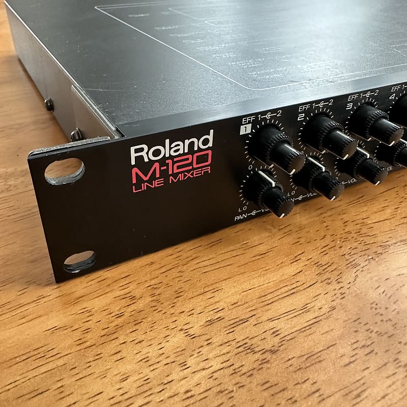Roland M-120 Line Mixer Early 90s | Reverb