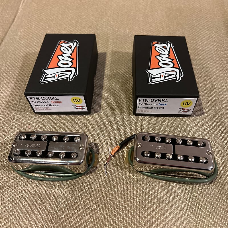 TV Jones TV Classic Filtertron Neck & Bridge pickup set | Reverb