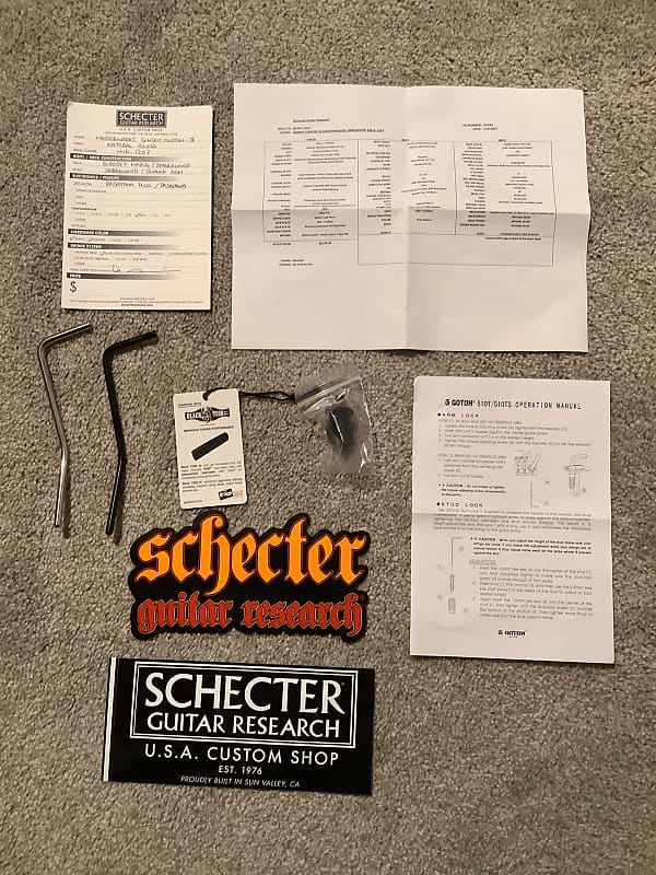 Schecter Sunset Custom-II Gloss Natural 2022 - Gloss | Reverb