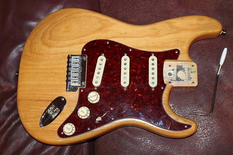 USA Fender Loaded Stratocaster Body - with Fender Custom Shop | Reverb