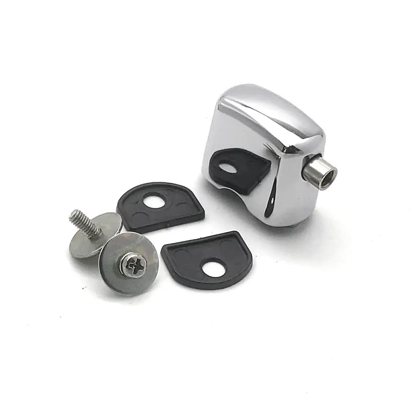 Crush Bass Drum Bridge Lug Complete, Chrome | Reverb UK