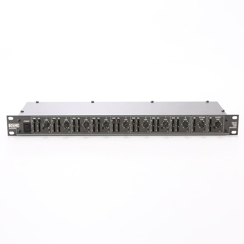 Rane SM 82 8-Channel Stereo Line Mixer Owned by Mitch Holder | Reverb