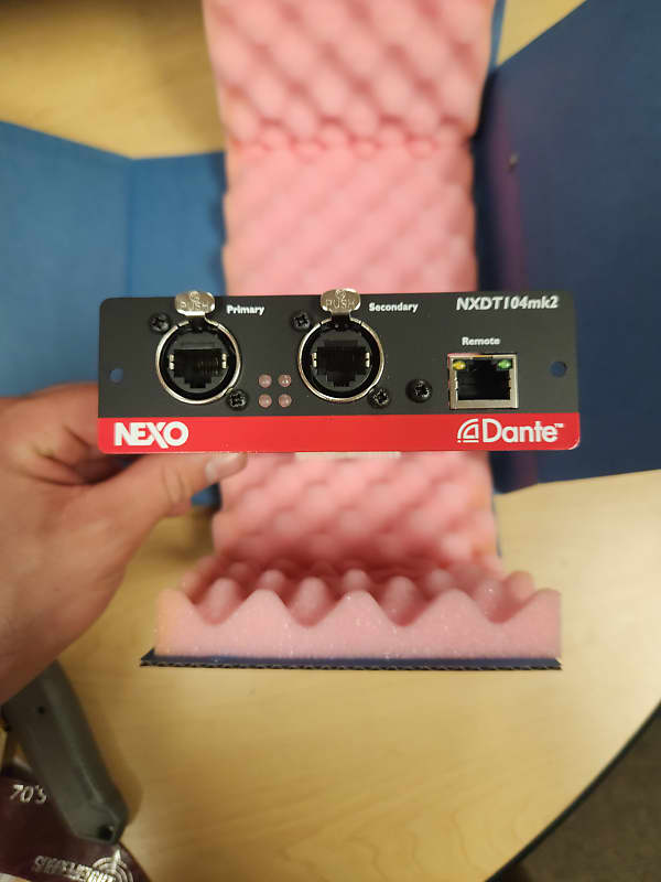 NEXO NXDT104mk2 Dante Card | Reverb