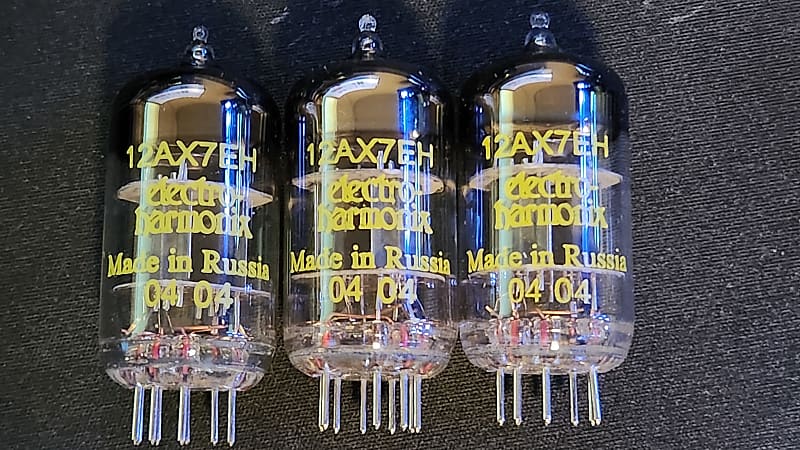 Three Russian Electro-Harmonix 12ax7 Tubes | Reverb