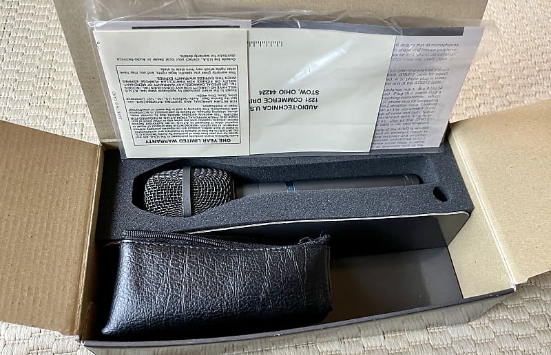 Audio-Technica ATM 31A Condenser Microphone Vocal - Mint in | Reverb