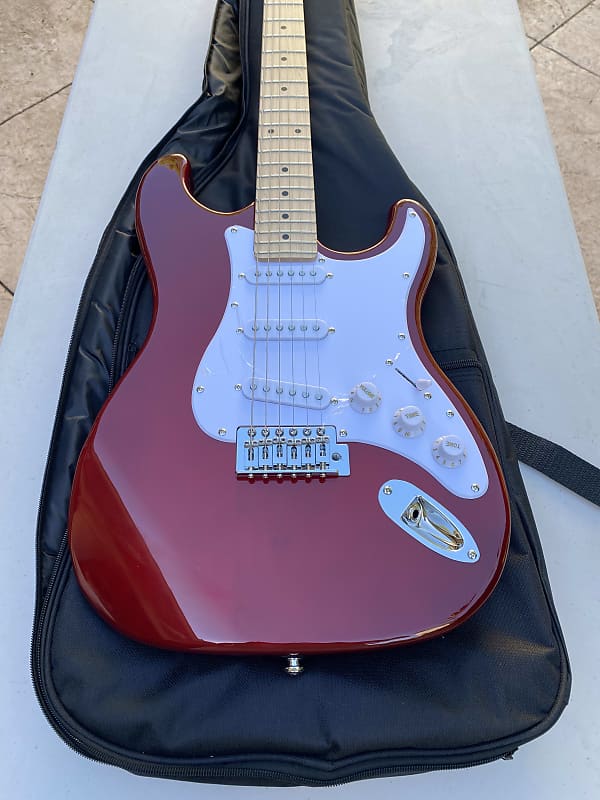 Monoprice Indio Cali Classic 2020 ish - Wine Red | Reverb