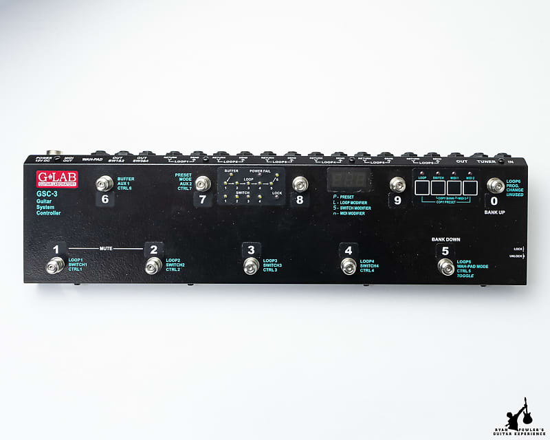 G-Lab GSC-3 Guitar System Controller/Switcher | Reverb