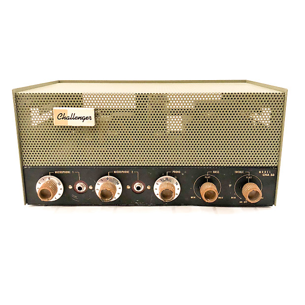 Vintage Bogen Challenger CHA33 Converted Tube Guitar Amp | Reverb