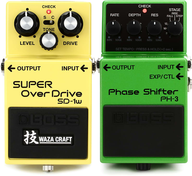 Boss SD-1W Waza Craft Super Overdrive Pedal Bundle with Boss | Reverb
