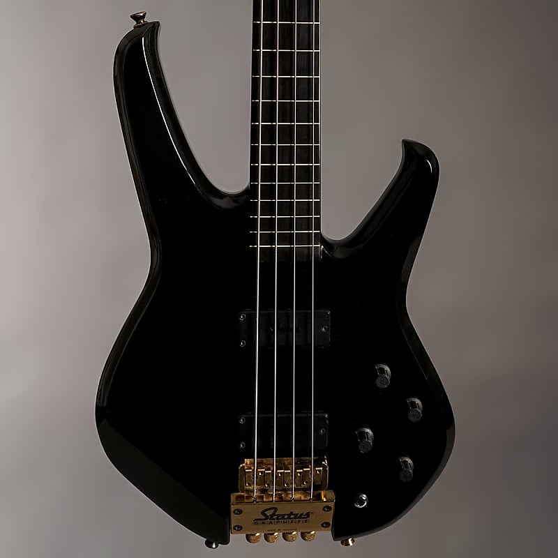 Status Series 2000 Fretless 1988 - Gloss Black | Reverb UK