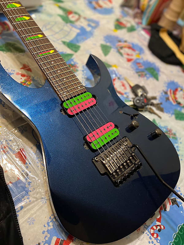 Ibanez RG 1527 Prestige Royal Blue | Reverb Canada