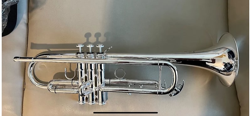 Besson BE 110 2023 -Student Trumpet Silver | Reverb