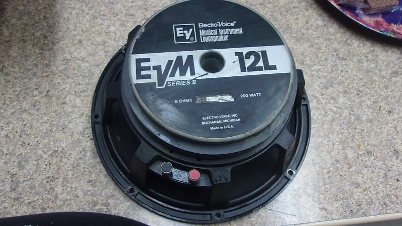 Excellent Pair of (2) 80's EVM12L Electrovoice Series II 12" | Reverb