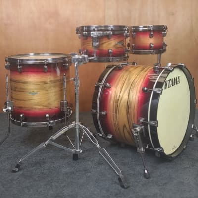 Tama Starclassic Maple Exotix 4-piece Drum Set 2022 - Ruby | Reverb UK