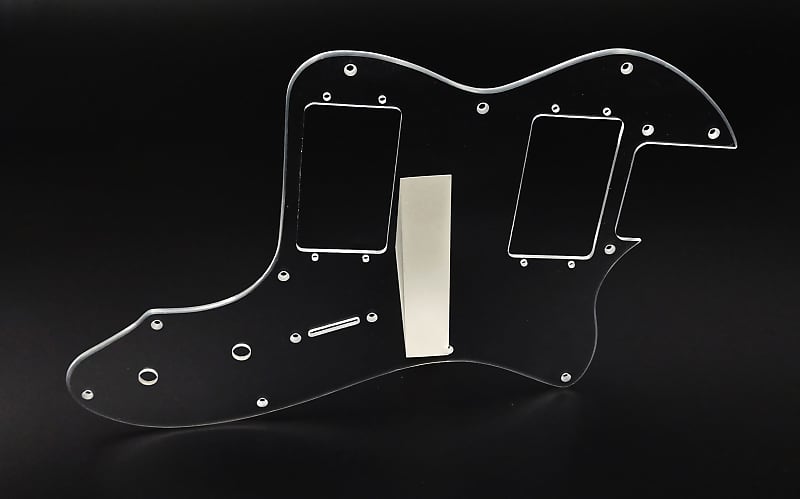 clear acrylic pickguard for us/mex fender telecaster thinline | Reverb