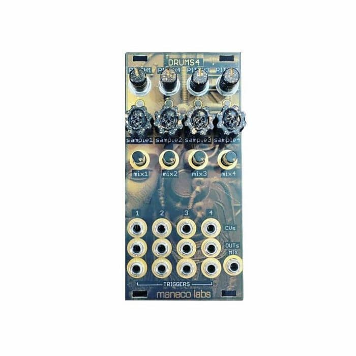 Maneco Labs Drums4 Percussion Sound Generator Module | Reverb UK