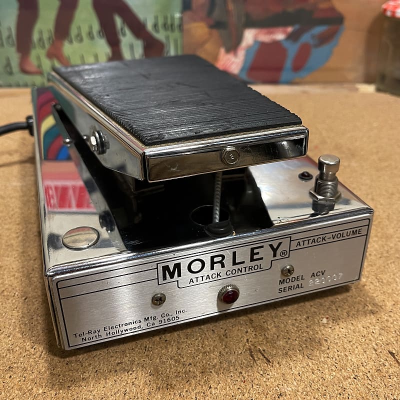1970s Morley Tel-Ray Attack Control Volume Pedal | Reverb