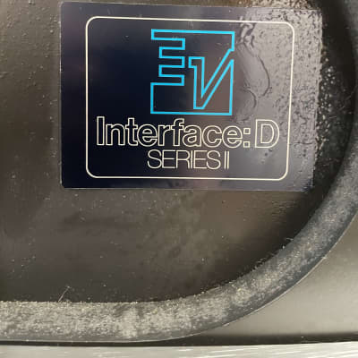 ELECTRO-VOICE INTERFACE D SERIES II AUDIOPHILE SPEAKERS | Reverb