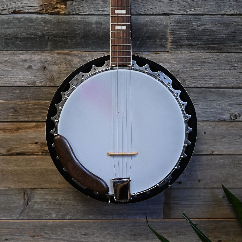 (14821) 1980s Conqueror Banjo w/Case | Reverb