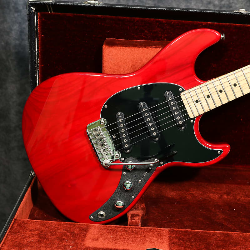 1983 G&L Nighthawk - Translucent Red - OHSC - Near Mint | Reverb