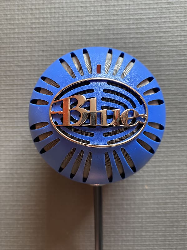Blue Ball Dynamic Mic 2000s - Blue | Reverb