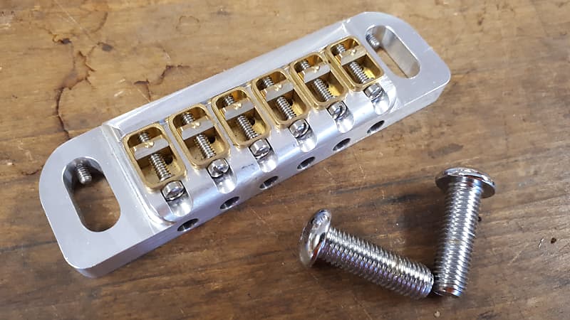 Ferro Guitars Full Contact Wrap-Around Bridge for Les | Reverb Canada