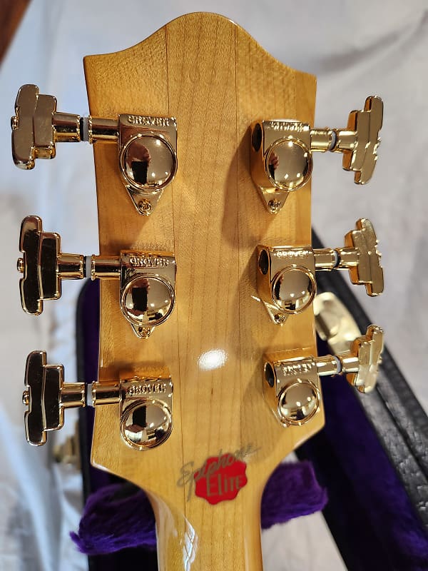 "RARE" Epiphone Elite / Elitist J200 2003 - Natural | Reverb