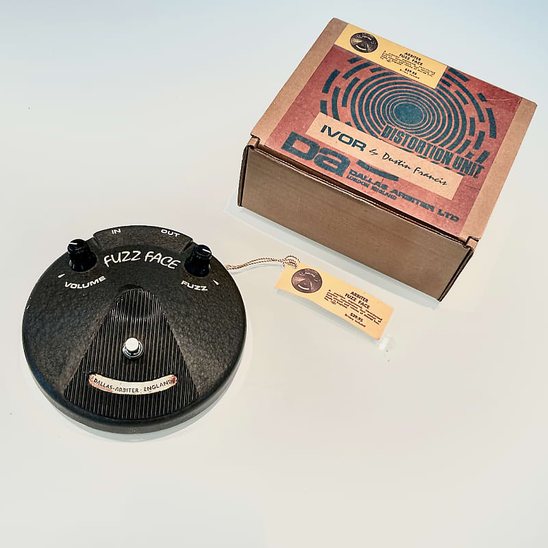 Dustin Francis Ivor Fuzz Face -FIRST YEAR- dark gray silicon | Reverb