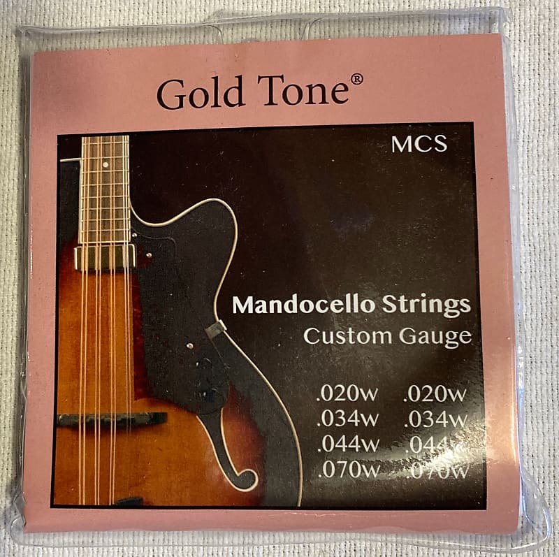 Gold Tone mandocello strings | Reverb