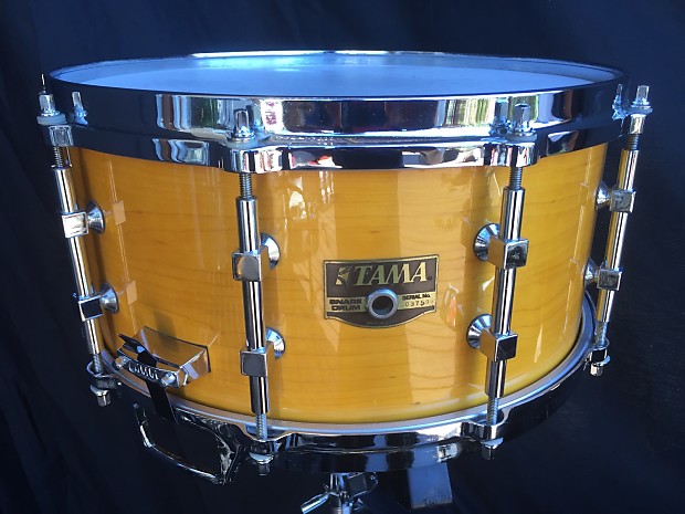 Tama, Graham Lear, 6.5x14 Artwood Single Ply 1980s Natural | Reverb