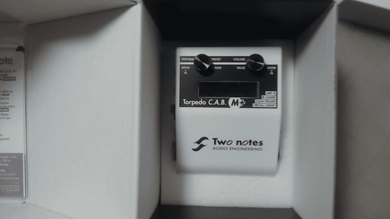 Two Notes Torpedo C.A.B. M+ Speaker Simulator Pedal | Reverb
