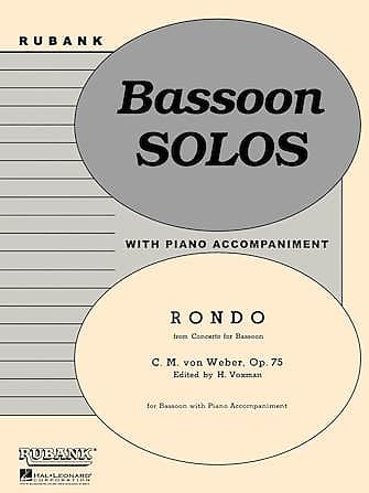 Rondo From Concerto For Bassoon Op 75 Bassoon Solo With Piano | Reverb