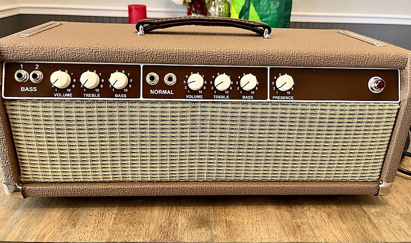 6G6-B Fender Bassman Clone Hand Wired 2024 - Brown | Reverb