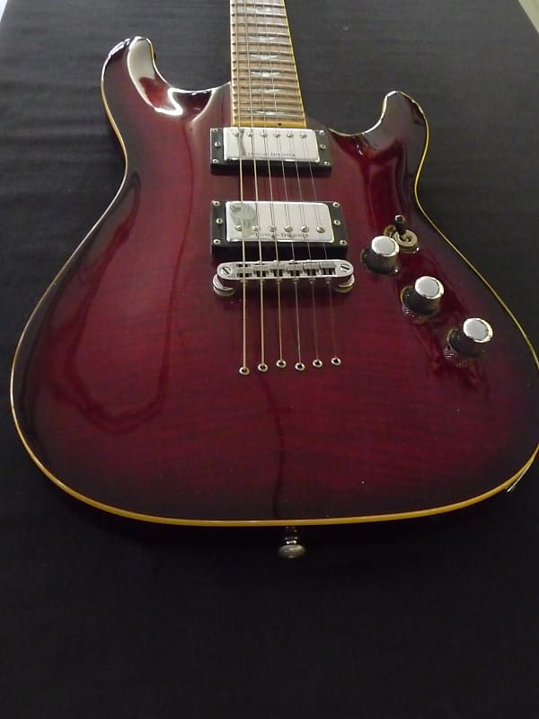 Schecter Diamond Series C1 + Black Berry | Reverb