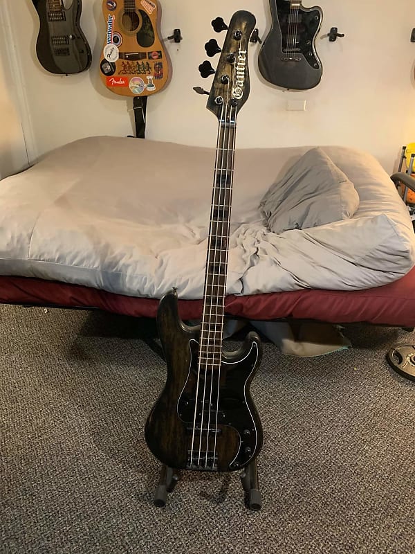ESP Used Bass Brown/Black | Reverb